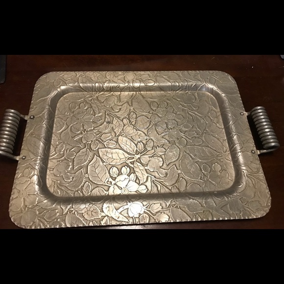 Dining | Vintage Keystoneware Paisley Aluminum Tray | Poshmark